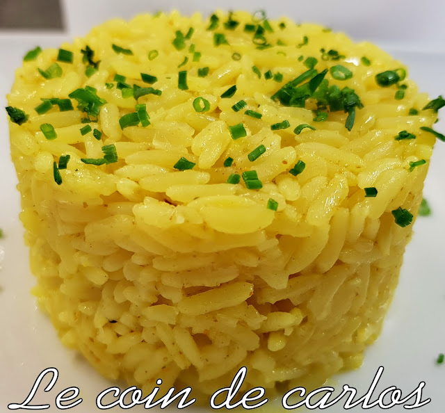 Le coin de Carlos: Riz pilaf au curry
