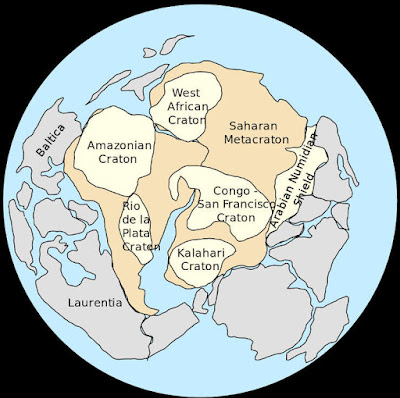 Pannotia el Supercontinente