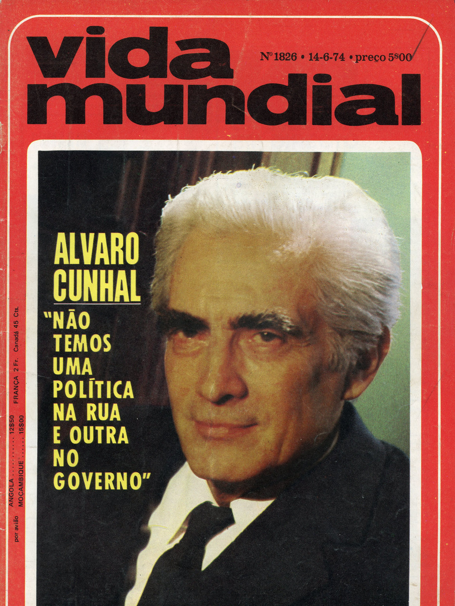 portadaloja: Marcello Caetano e Álvaro Cunhal