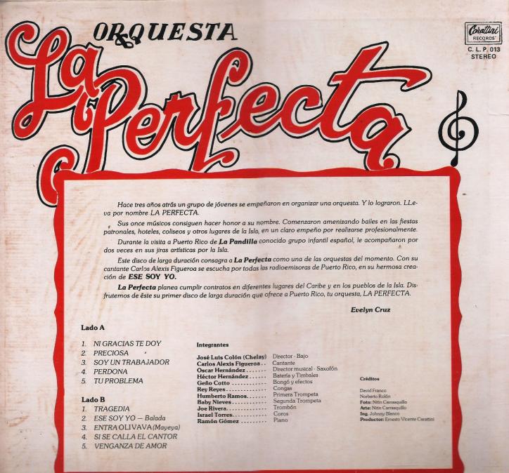 SALSA ROMANTICA Y MAS: ORQUESTA LA PERFECTA