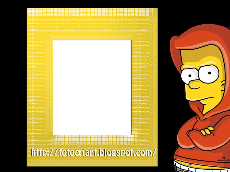 Fotocriart: Molduras dos Simpsons