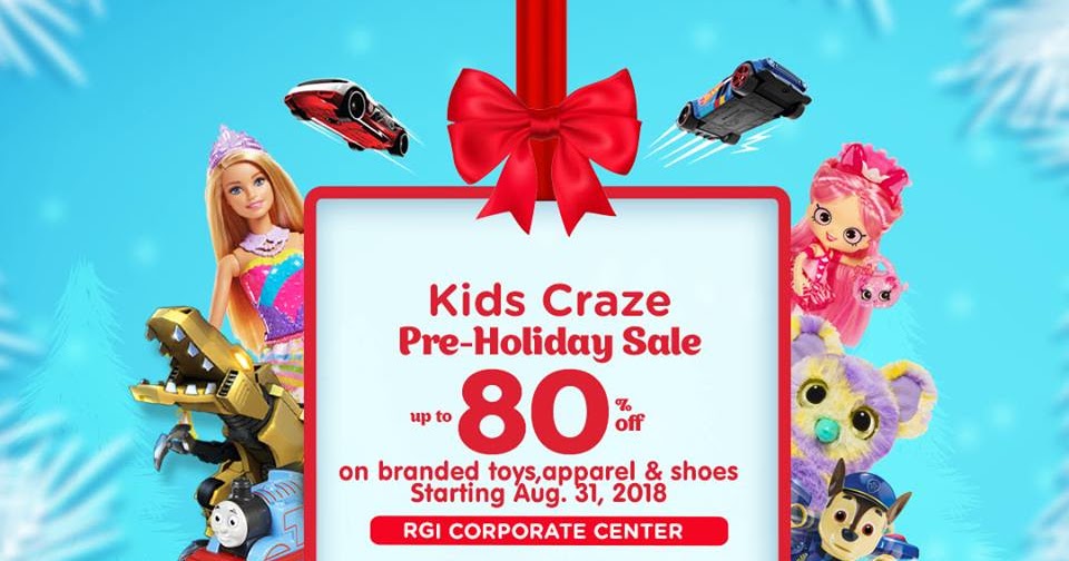 Manila Shopper: Kids Craze Pre-Holiday Warehouse SALE: September 2018