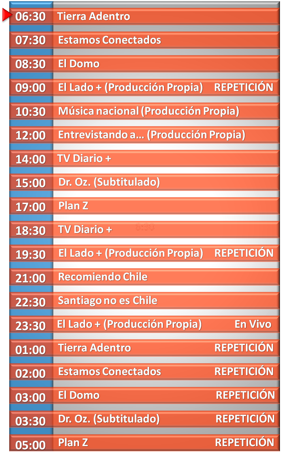 Canal 3+: Programación Canal3+