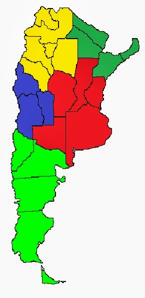 Regiones Geográficas de Argentina