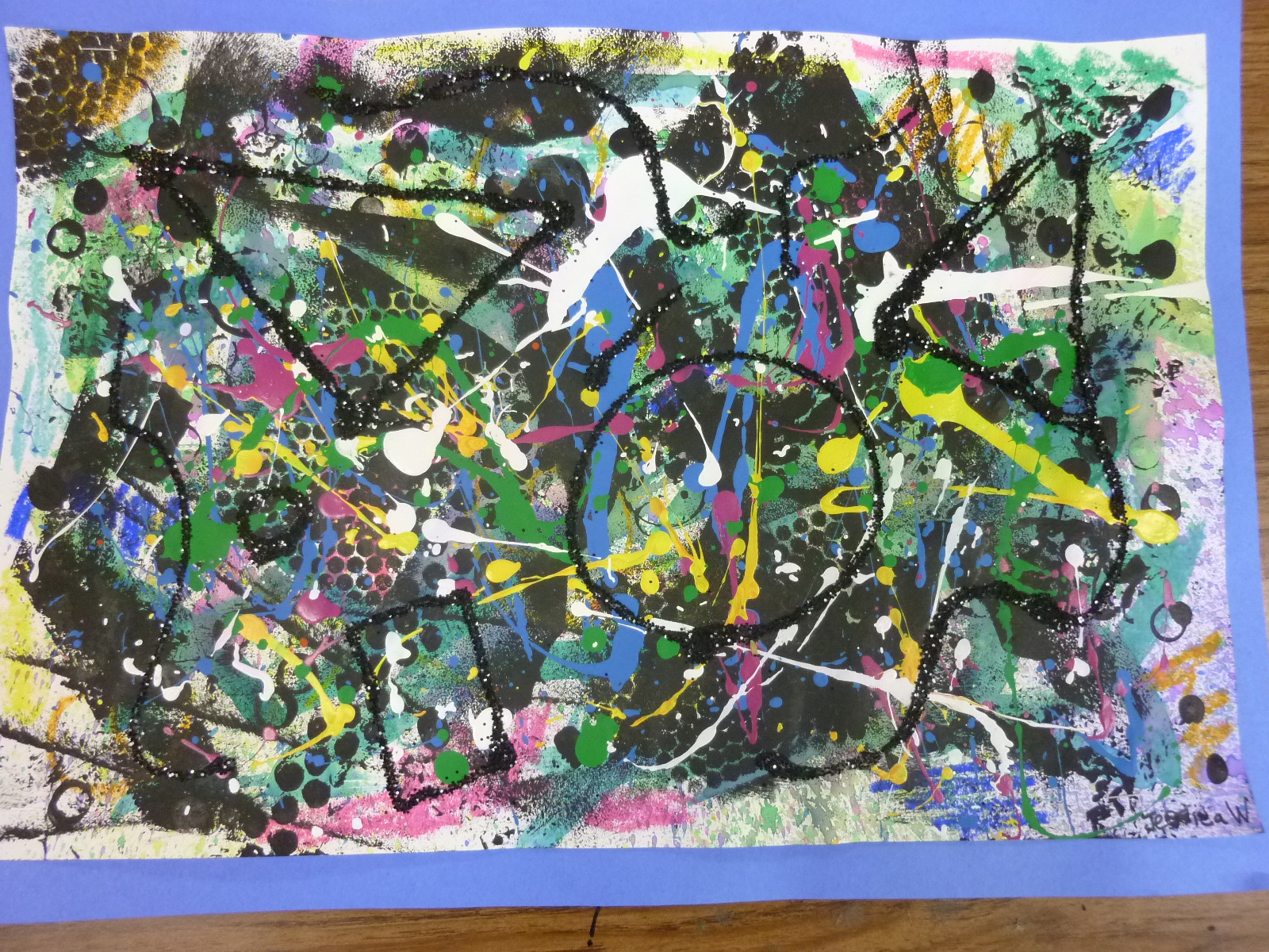 Mrs. Werner's Art Room: 5th Grade Non-Objective Paintings