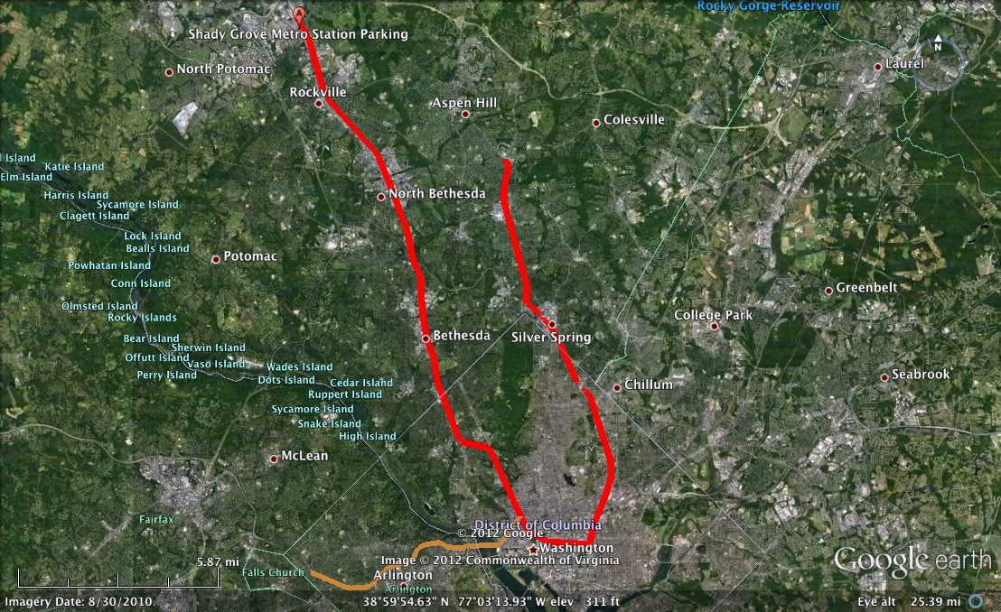 Red Line Dc Metro Map - Map
