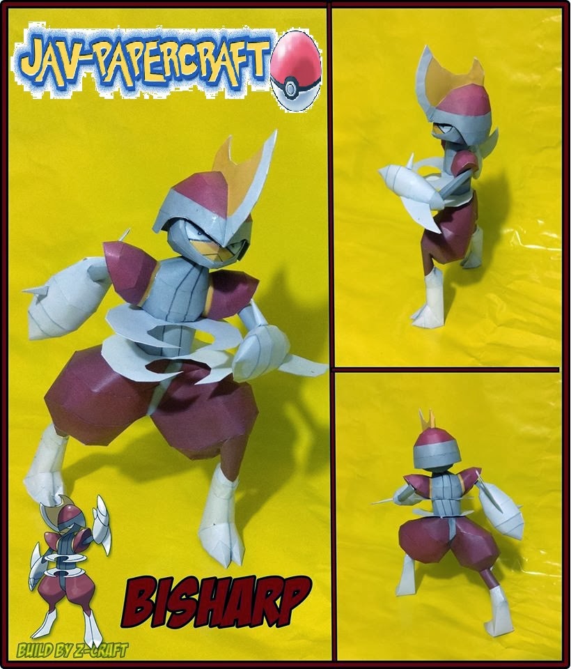 Bisharp Paper Model ~ Paperkraft.net - Free Papercraft, Paper Model ...