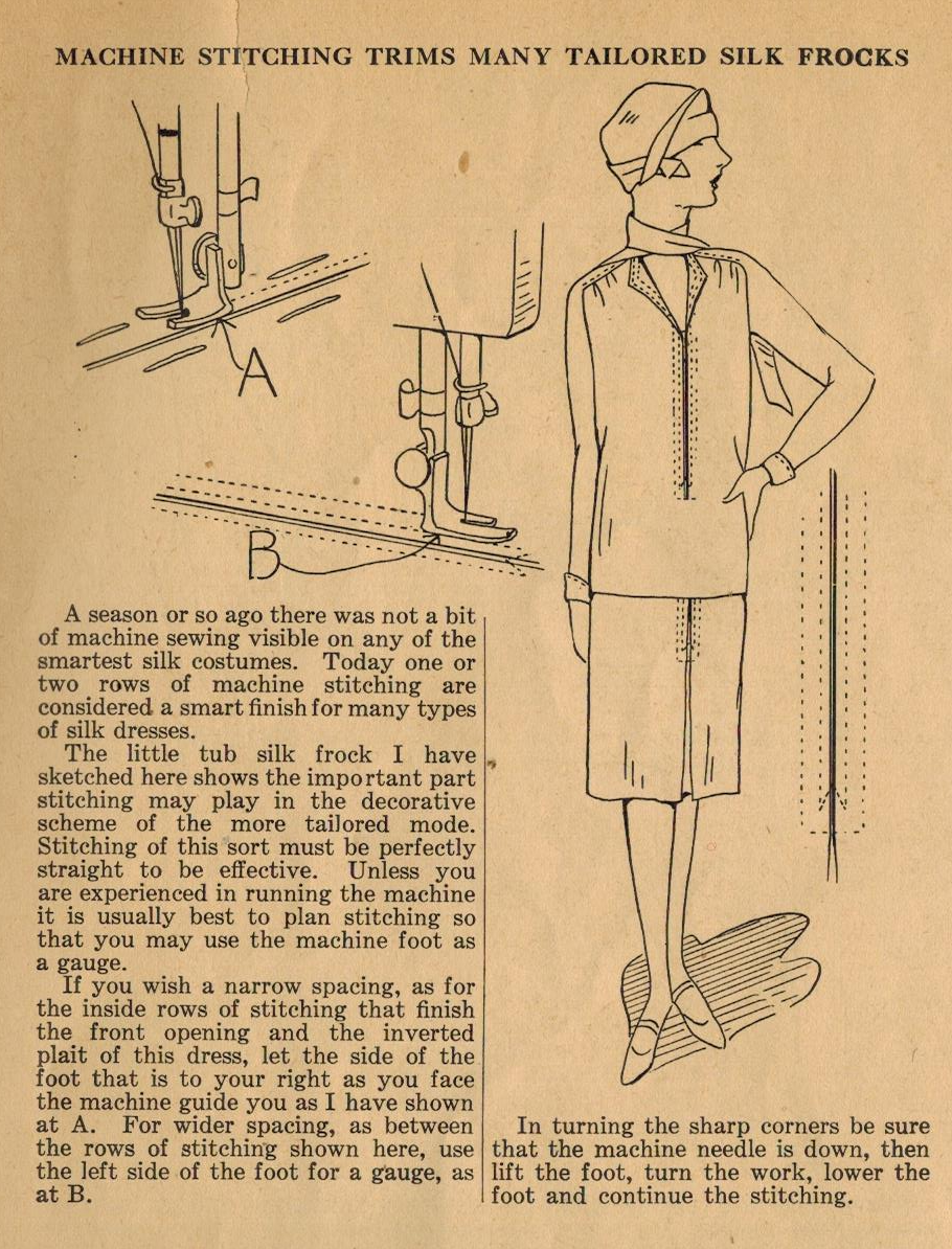 The Midvale Cottage Post: Home Sewing Tips from the 1920s - Add a ...