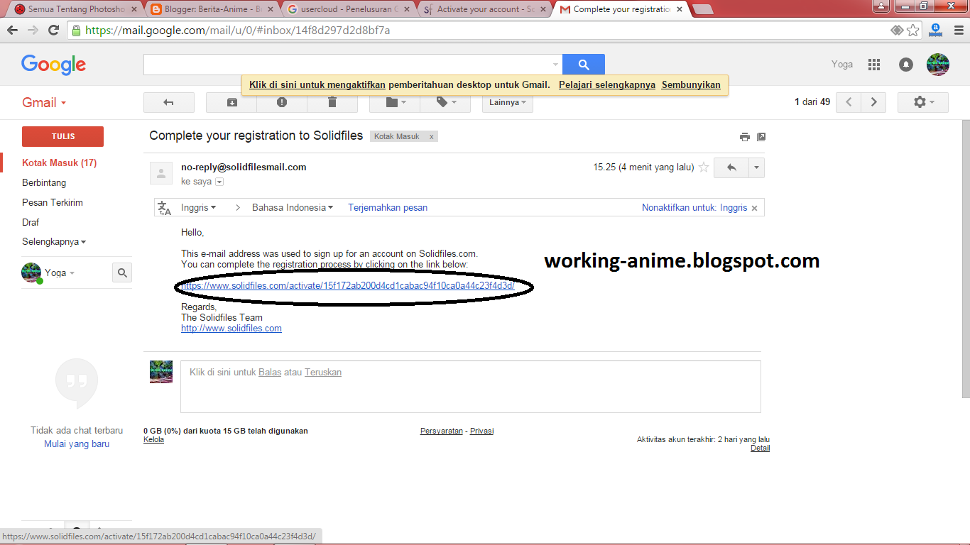 Cara Daftar di Solidfiles (terbaru) | WORLD-INFO
