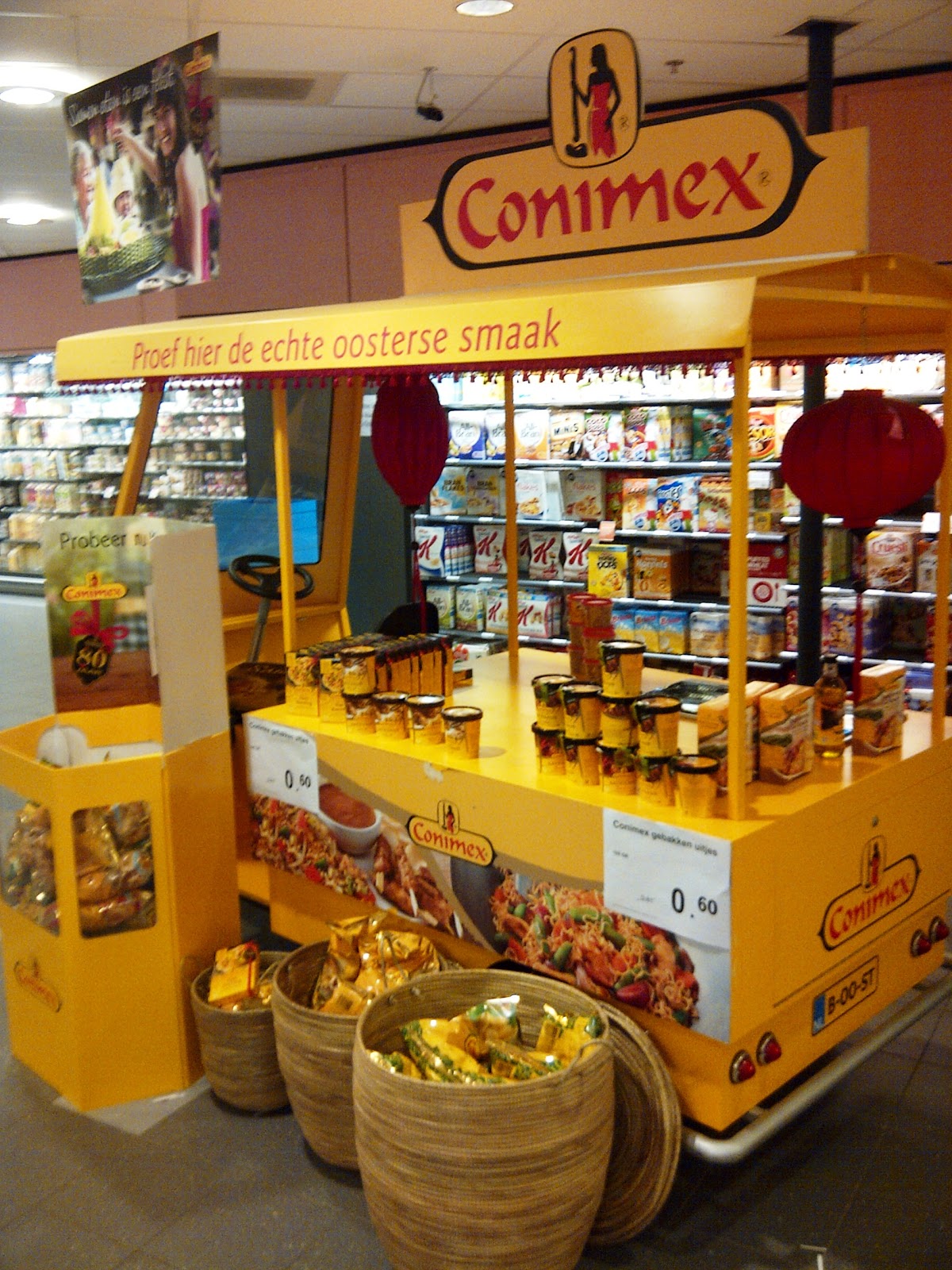 POP-professor: Conimex instore actie