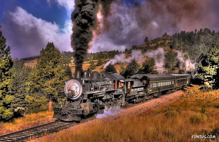 Kereta Api uap - Media Belajarku