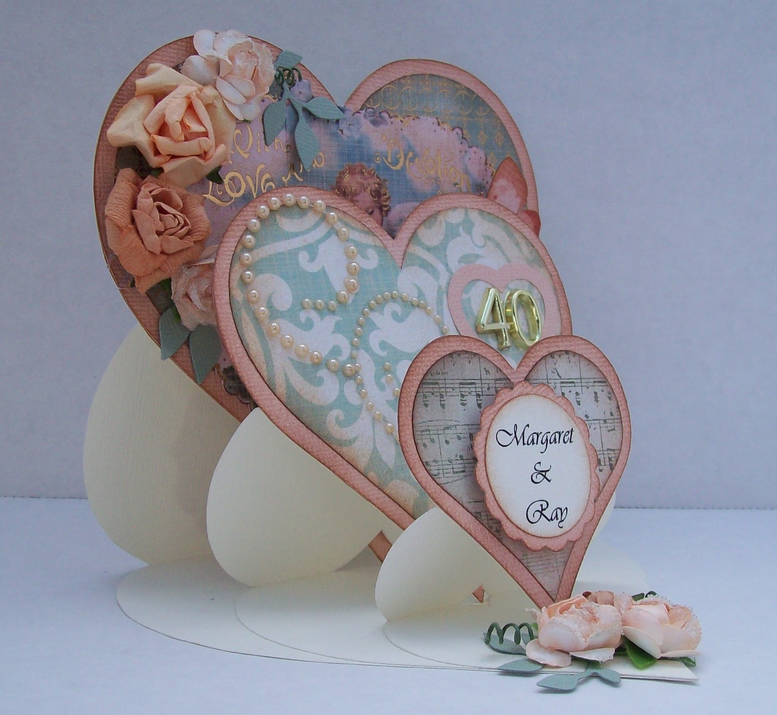 Best of Betsy's: Triple Heart Card