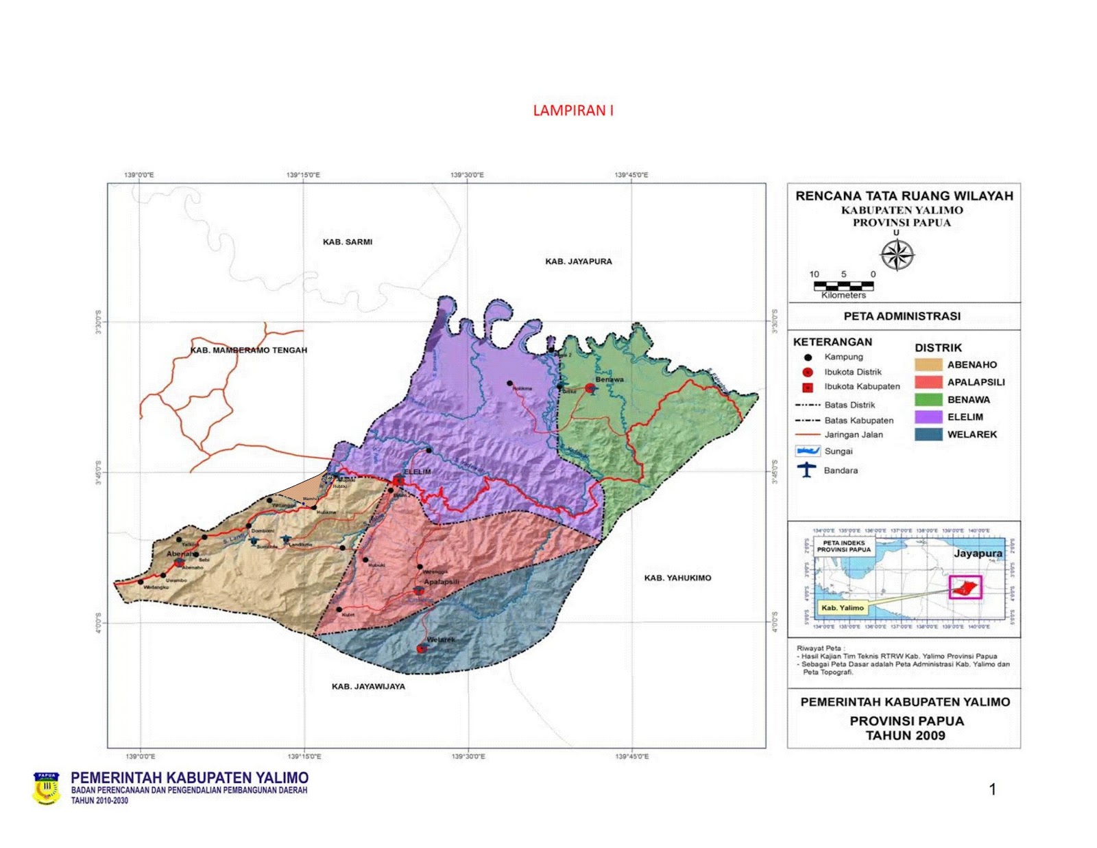 BLOG-GENERATION "YALIMO".: RENCANA TATA RUANG WILAYAH KABUPATEN YALIMO