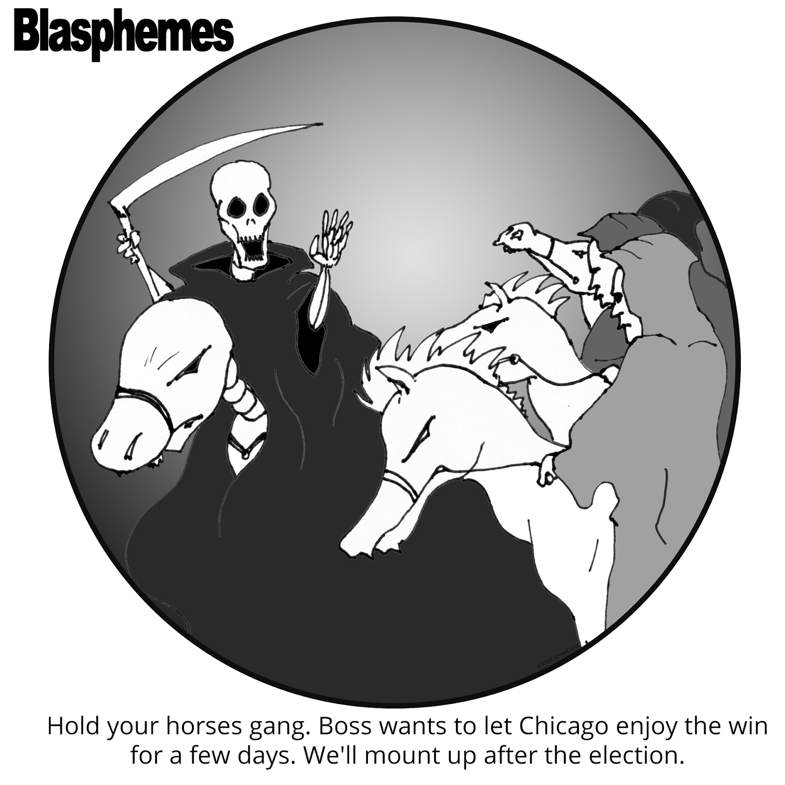 Blasphemes: Original Cartoon