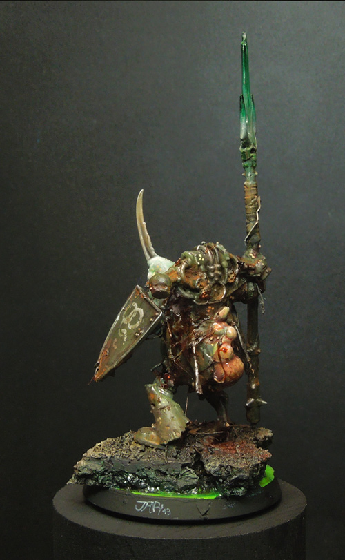 40k Nurgle Herald | planetFigure | Miniatures