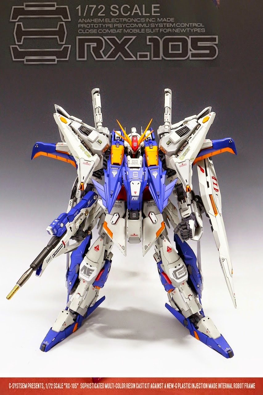 Gundam Family: 1/72 Scale RX-105 Xi-Gundam (G-System)