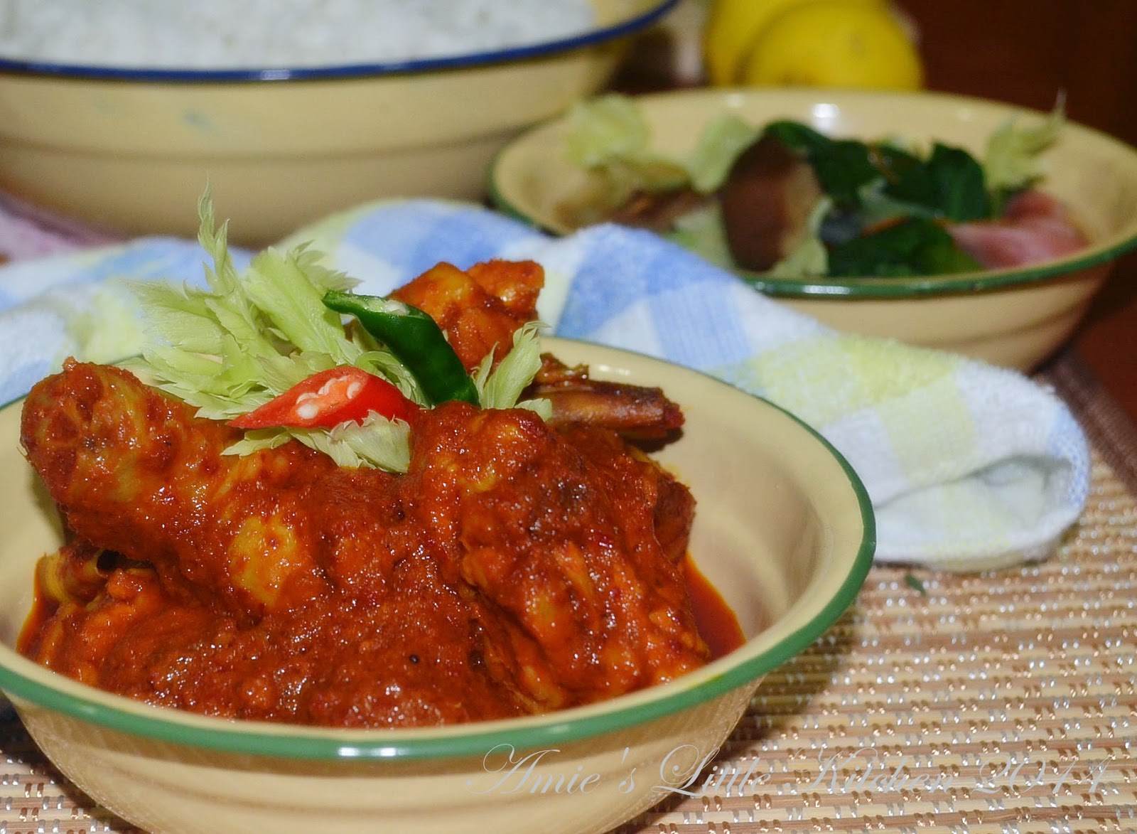 Ayam Gerang Asam - Amie's Little Kitchen