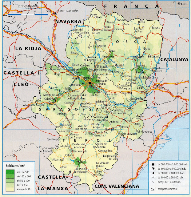 HI HA TRENQUES FERM: ARAGÓ (MAPA POLÍTIC)