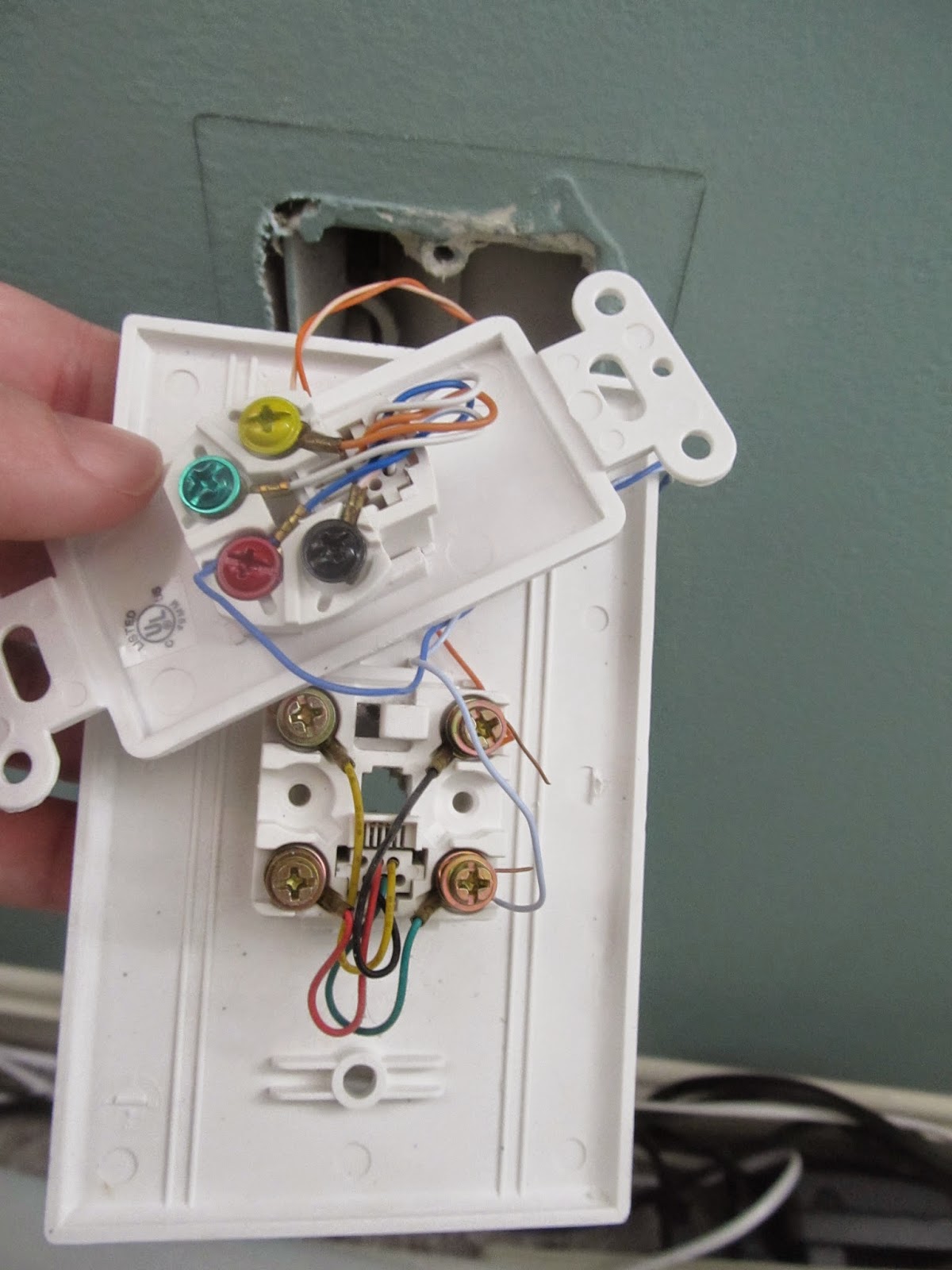 Half Finished House: It's the little things...switch cover switch