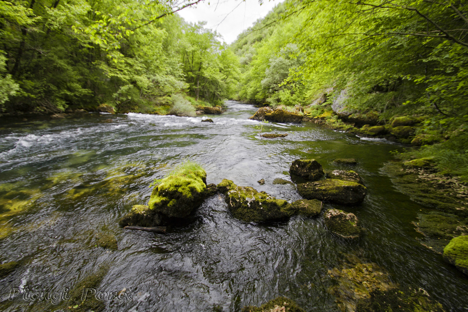PICUGI POREČ - KAMENJAK RAB: IZVOR RIJEKE UNE