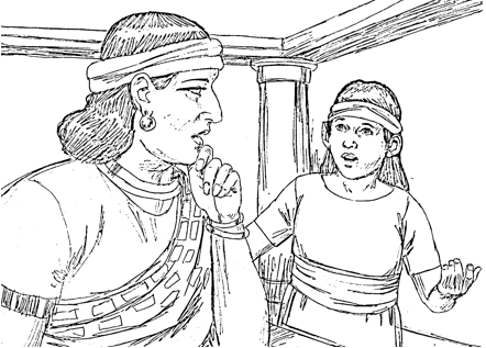 Naaman In The Bible Coloring Pages