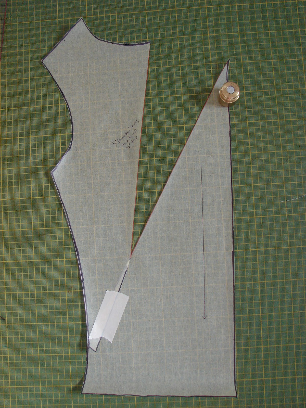 Free Sewing Tutorial: Draft a deep cowl neck top | PoldaPop Designs