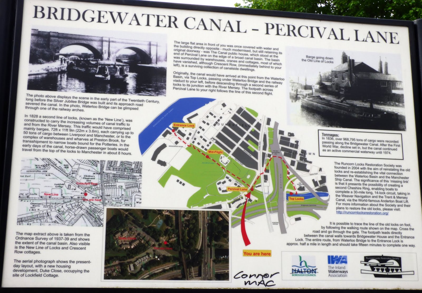 FreeSpirit : Finding the old line Runcorn locks