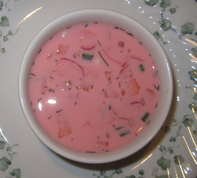 Hills Creek Quilter: Pretty in Pink Soup