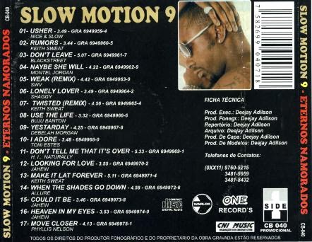 luisdanight: cd Slow Motion Vol 09