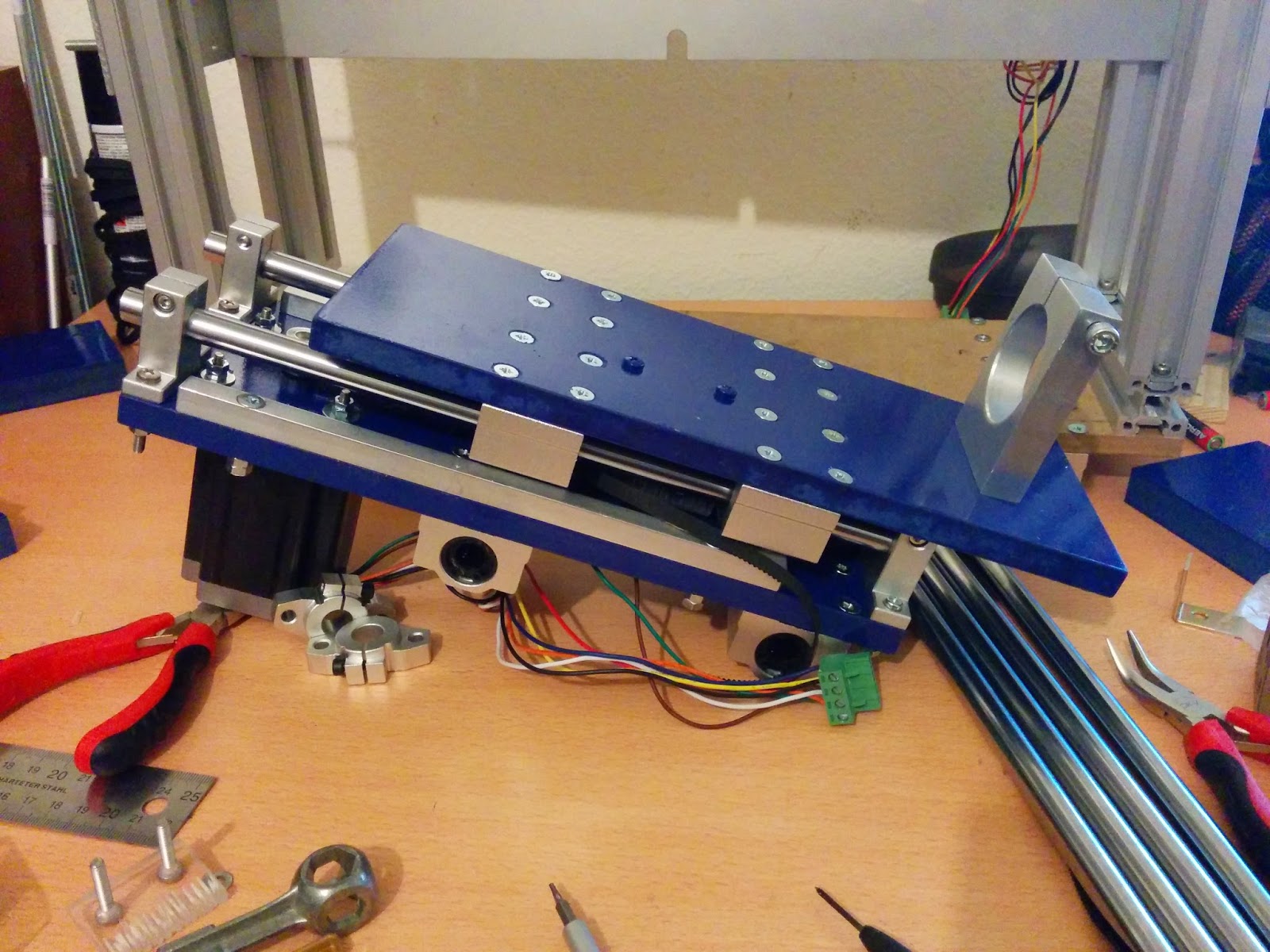 DIY Projects: DIY CNC Build in Switzerland - Finished mechanical ...