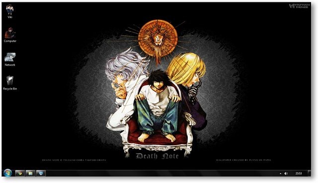 Death Note Tema Windows 7 | TEMAS WINDOWS 7 XP Y VISTA, TEMAS CELULAR