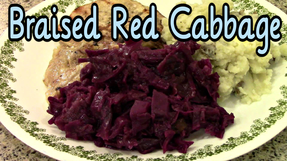 Katie Cooks and Crafts: Sweet and Sour Braised Red Cabbage Recipe