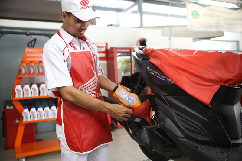 SPX oil - Pelumas AHM Oil Terbaru - Dealer Honda Made Ferry Motor - Bali