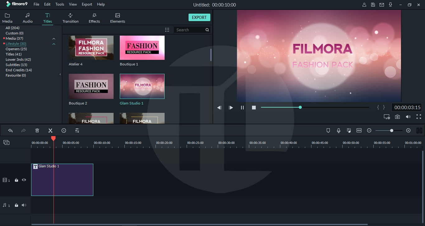 Wondershare Filmora Fashion Set Effect Pack for Filmora9 - Teknik Lyfe