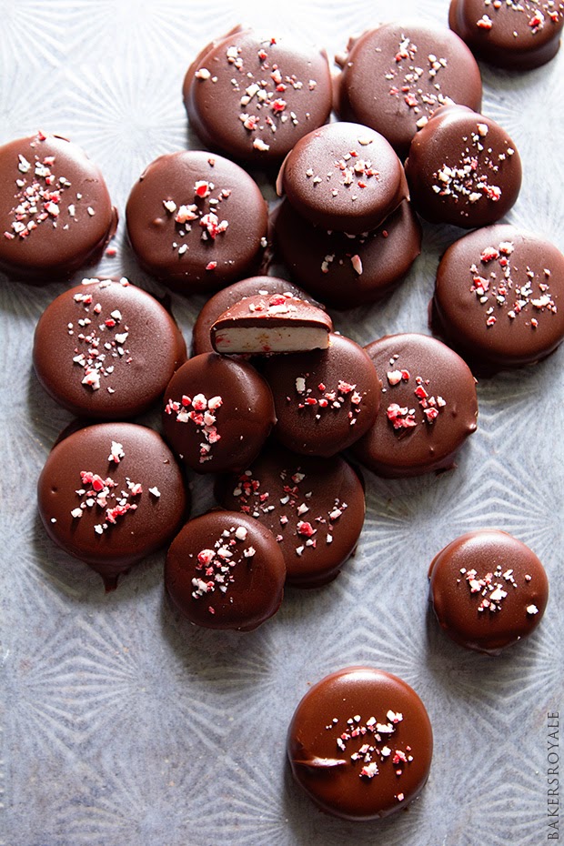 Homemade Peppermint Patties - Girls Dishes
