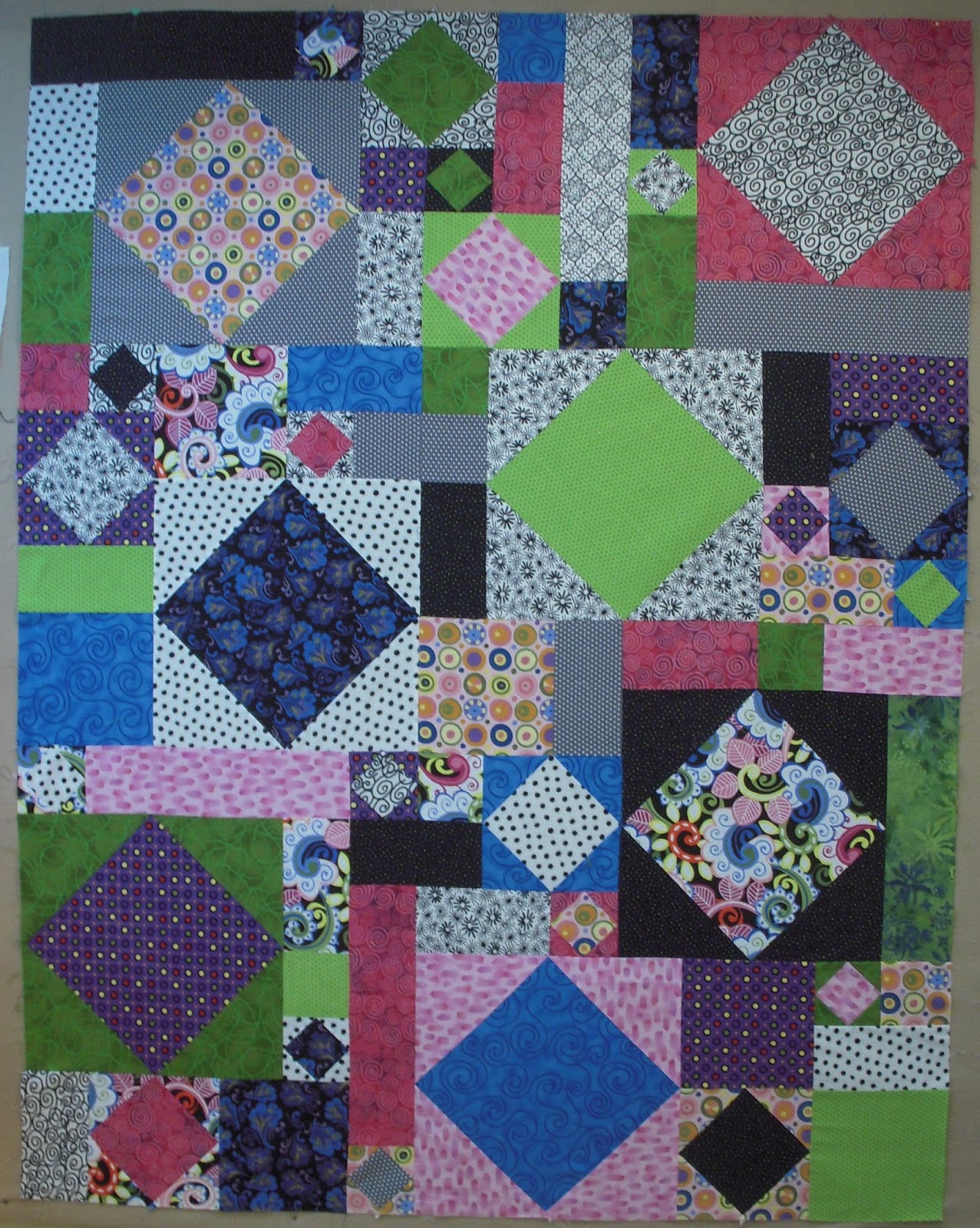 AfterMath Quilting: Fourteen on Point