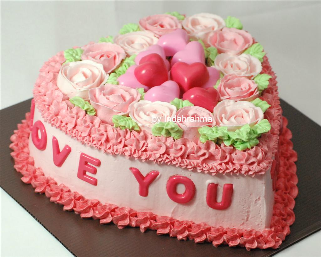 Cerita Indah ...: Love Cake untuk Hantaran