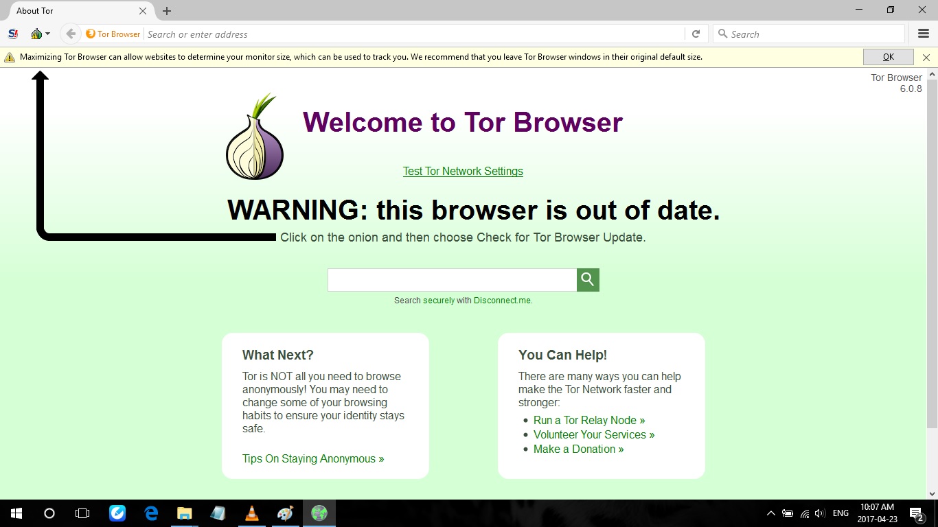 TOR (The Onion Router) Network