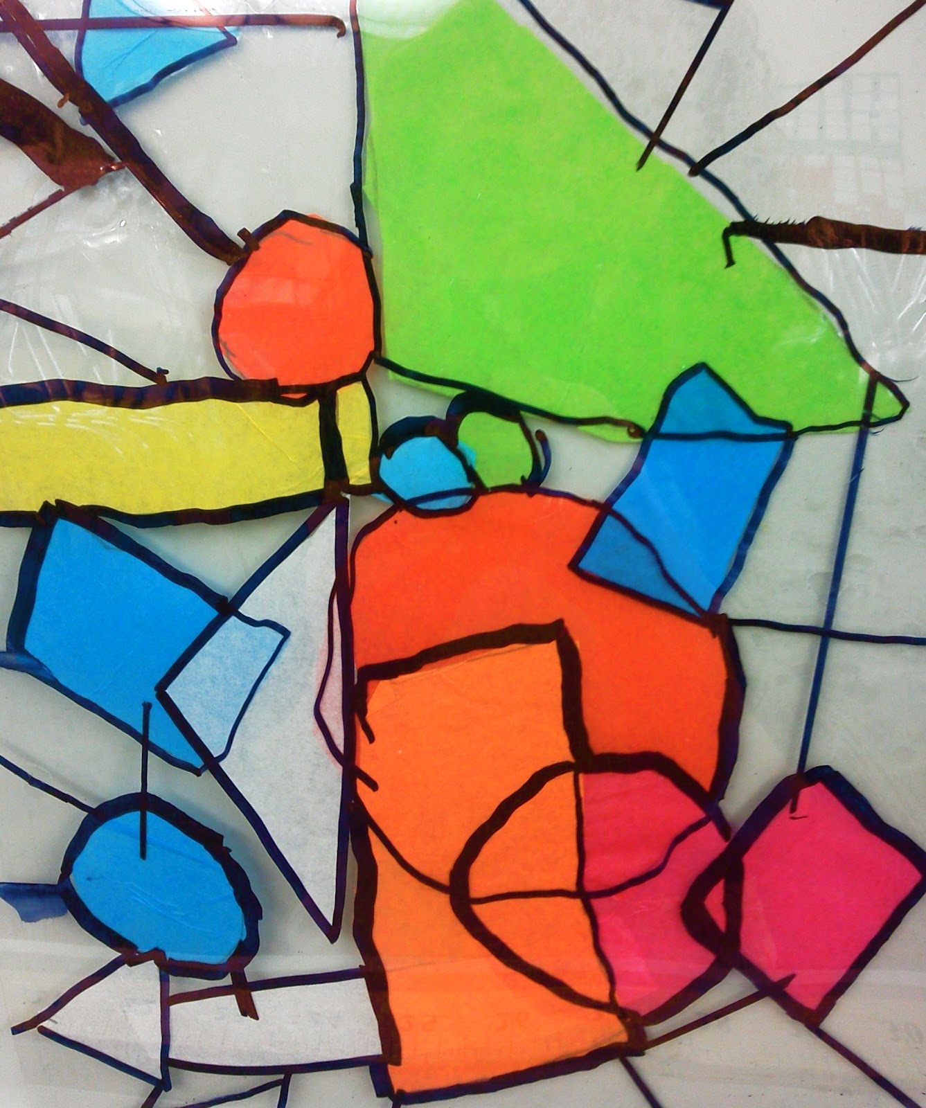 Candice Ashment Art DIY Stained Glass With TISSUE PAPER 2nd Grade Candice Ashment Art DIY Stained Glass With TISSUE PAPER 2nd Grade