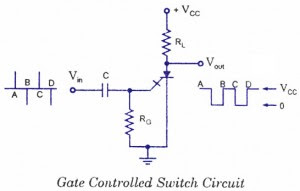Gate control switch (GCS) - Electronic Circuit Collection