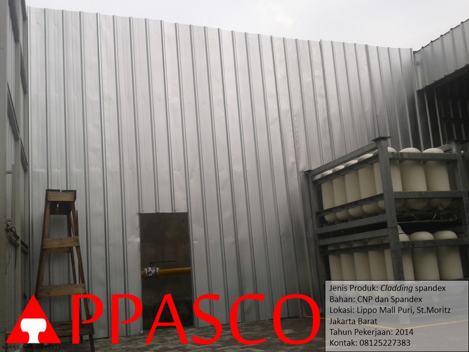 Cladding Spandex di Lippo Mall Puri – Cladding Spandex - Appasco Indonesia