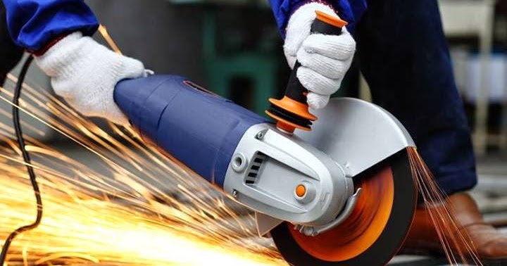 MAXPRO Power Tools: 6 Steps to use Angle Grinder