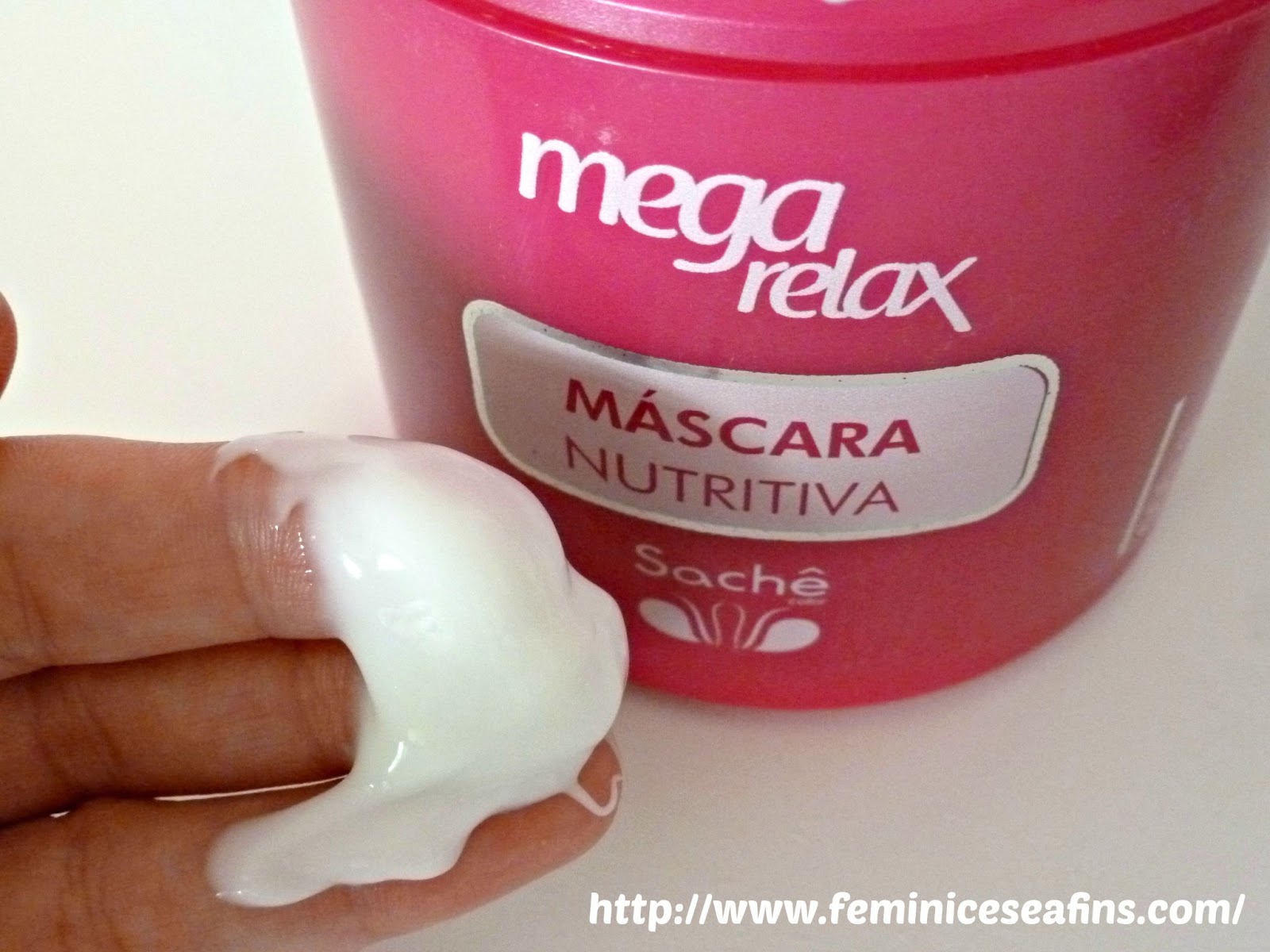 Testei Máscara Nutritiva Mega Relax. | Feminices e Afins