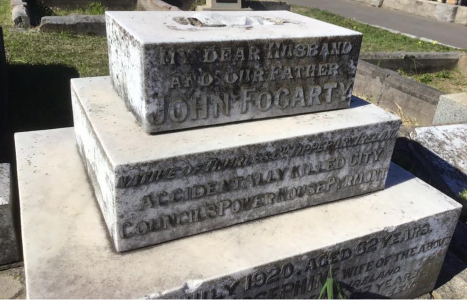 IRISH GRAVES - they who sleep in foreign lands: WAVERLEY CEMETERY, NSW ...