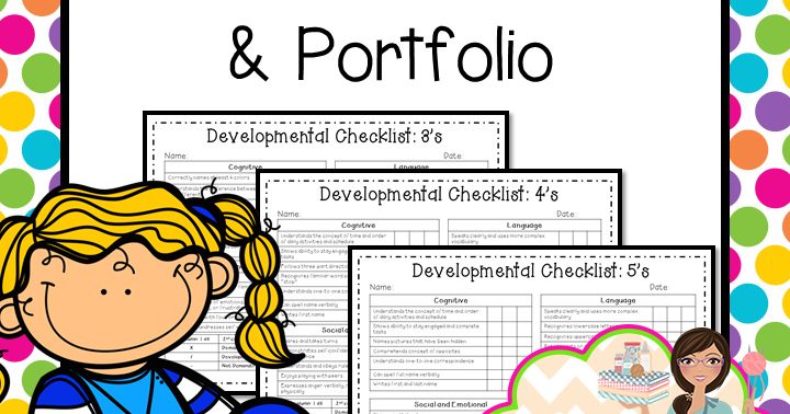 That Creative Teacher: Pre-K Assessment & Portfolio