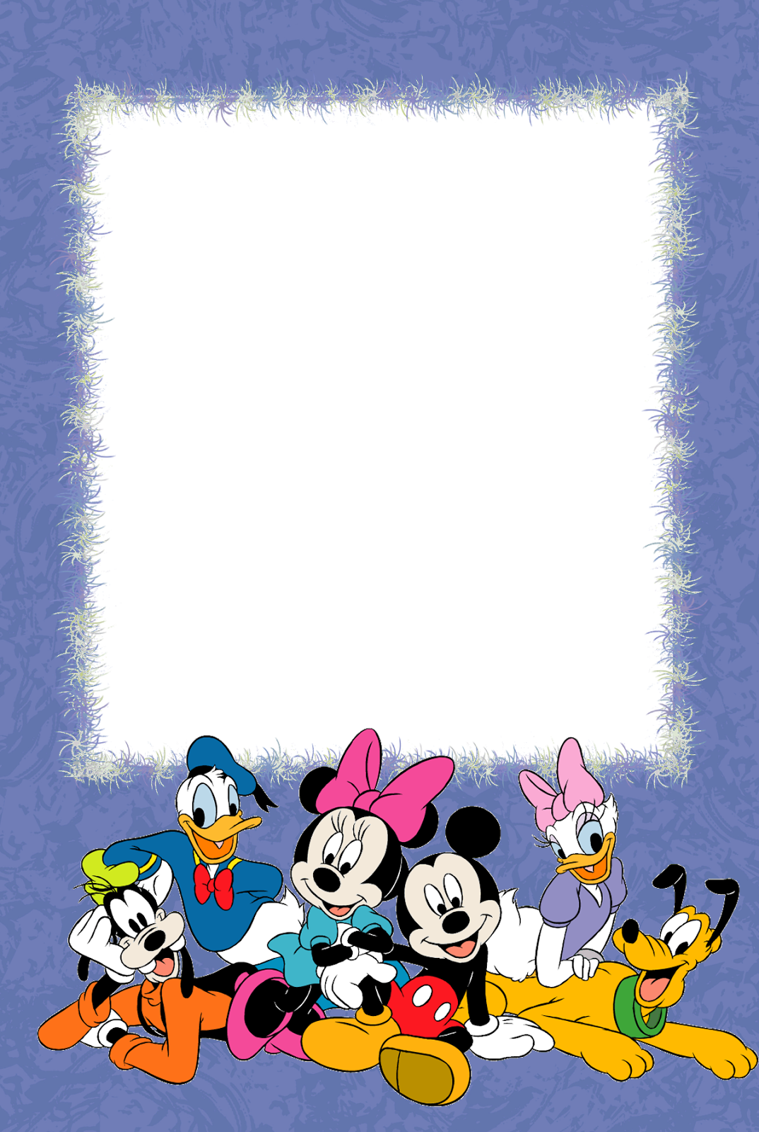 Moldura Turma da Disney ~ Molduras Para Fotos