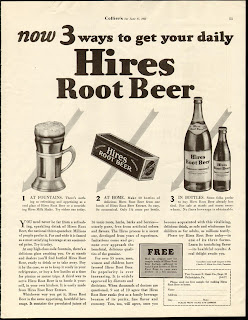 Vintage Recipe Blog: Ad: Hires Root Beer