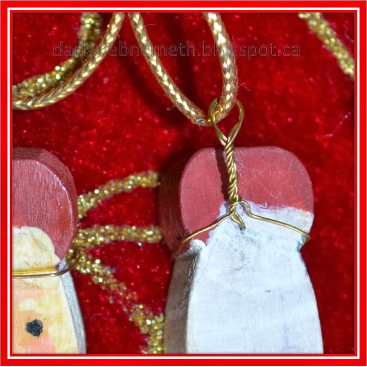 Let It Shine: DIY Santa Claus Ornaments