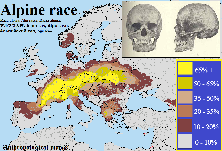 Hyperborea: raça alpina na Europa
