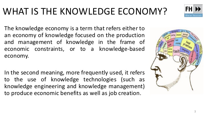 What is 'Knowledge Economy' - knowledge is power